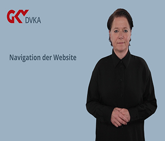 Informationen in Deutscher Gebärdensprache (DGS) - GKV-Spitzenverband, DVKA